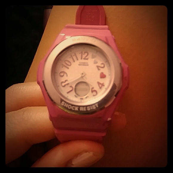 G-Shock | Accessories | Light Pink Baby G Shock Watch | Poshmark